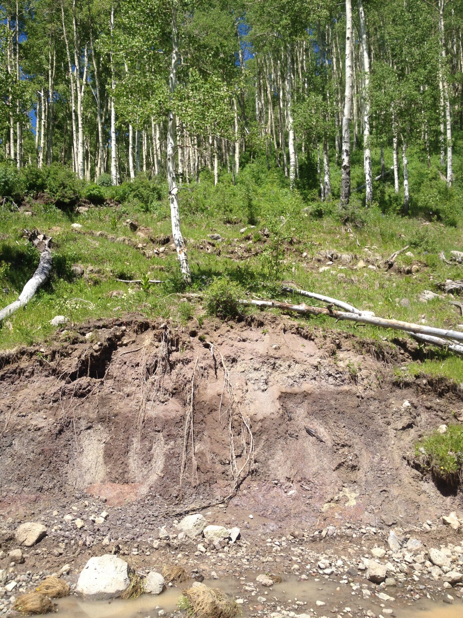 Slide Area - Overland Ditch & Reservoir Company